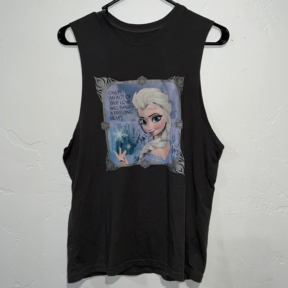 Disney | Tops | Disney Frozen Elsa Tank Top | Poshmark